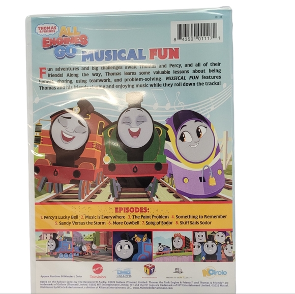 NCircle | Other | Thomas Friends All Engines Go Musical Fun Dvd | Poshmark